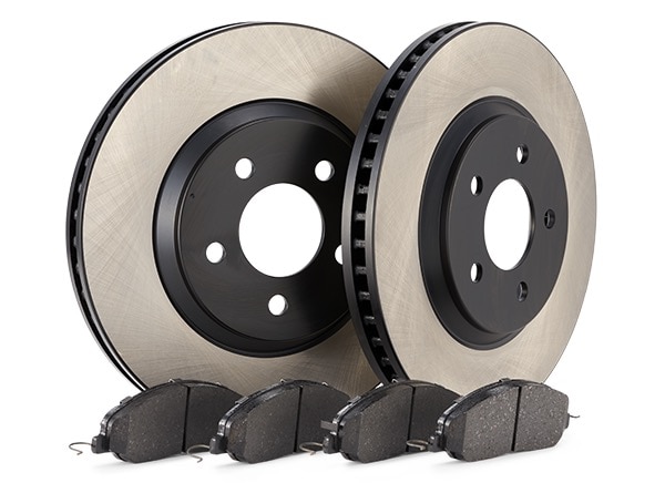 TR Select Kits Akebono ProAct Ceramic Pads & Centric 125 Series Rotors ...