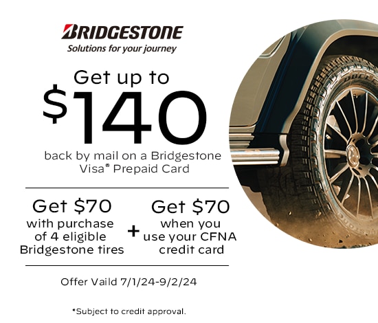 Bridgestone Tire Rack Credit Card