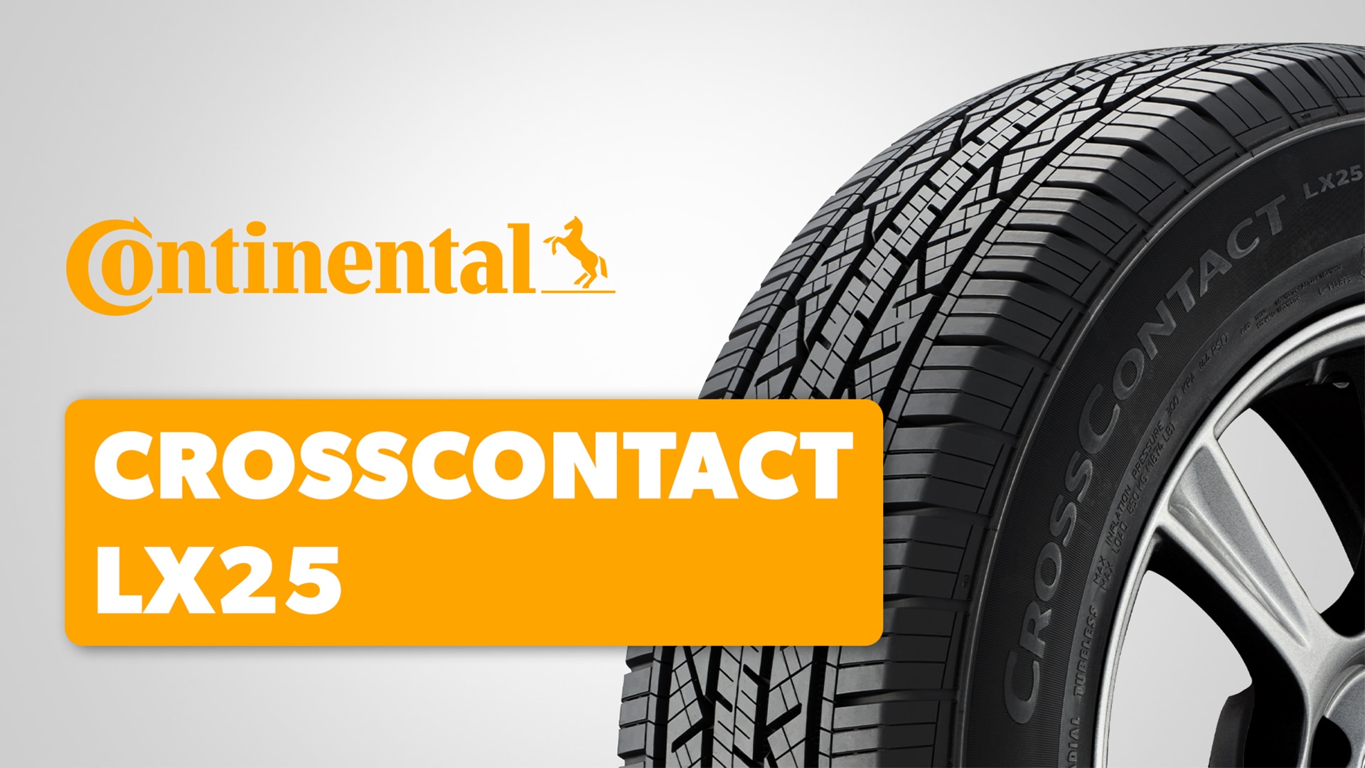 Continental CrossContact LX25 | Tire Rack