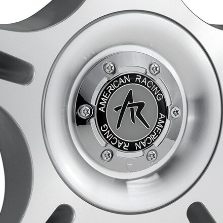 American Racing AR95 Estrella Silver Machined w/Clearcoat