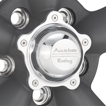 American Racing Authentic Hot Rod VN215 Torq Thrust II 1 PC Mag Grey w ...