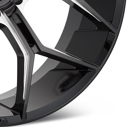 ASANTI Black Label ABL-38 Gloss Black w/Milled Accent