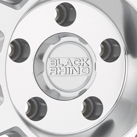Black Rhino Primm Silver Machined w/Clearcoat