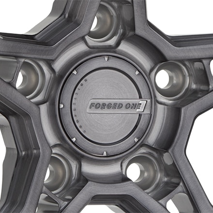 FORGED ONE Competition FF10 Brushed w/Dark Tint Clearcoat