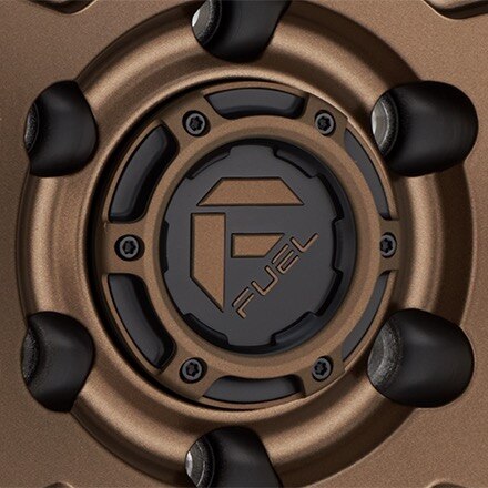 Fuel Off-Road Ammo Matte Bronze w/Black Ring