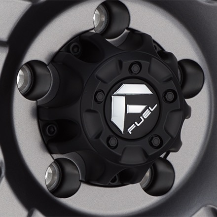 Fuel Off-Road Anza Anthracite w/Black Ring
