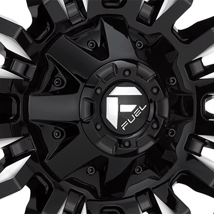 Fuel Off-Road Arc Gloss Black w/Milled Accent