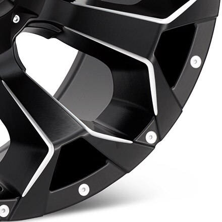 Fuel Off-Road Assault Black w/Milled Accent