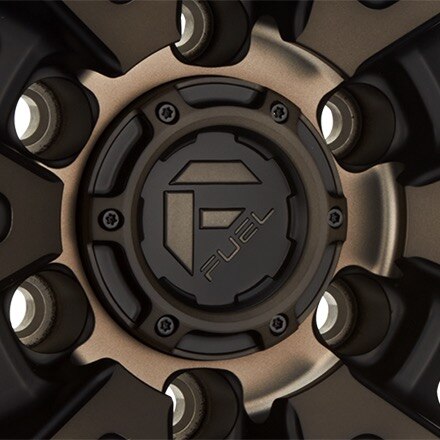 Fuel Off-Road Clash Black Machined w/Dark Tint