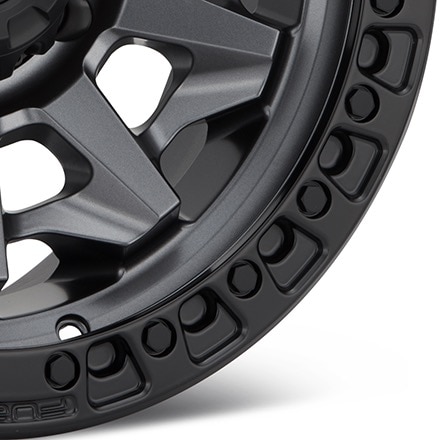 Fuel Off-Road Covert Anthracite w/Black Ring