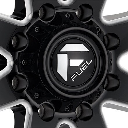 Fuel Off-Road Hammer Gloss Black w/Milled Accent
