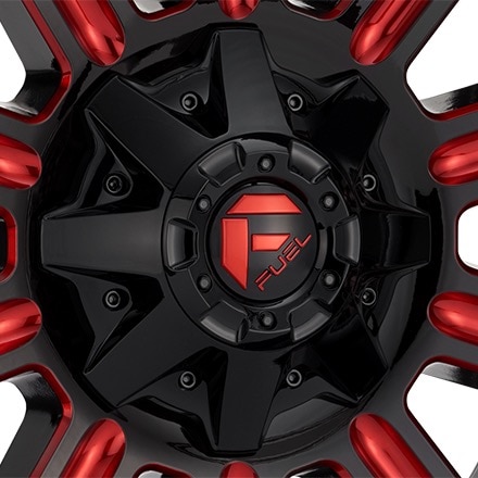 Fuel Off-Road Hardline Black w/Red Accent