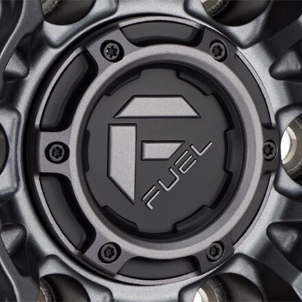 Fuel Off-Road Kicker 6 Anthracite w/Black Ring