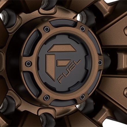 Fuel Off-Road Rebel 8 Bronze w/Black Lip