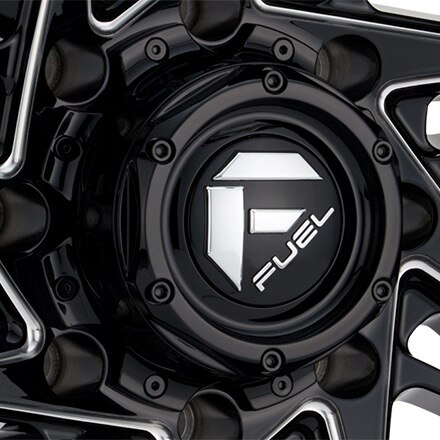 Fuel Off-Road Runner Gloss Black w/Milled Accent