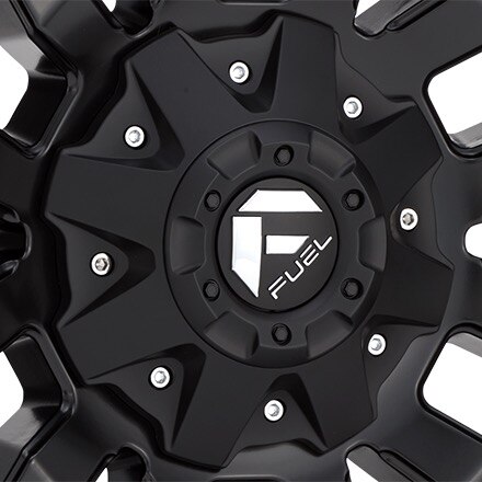 Fuel Off-Road Sledge Black w/Gloss Black Lip