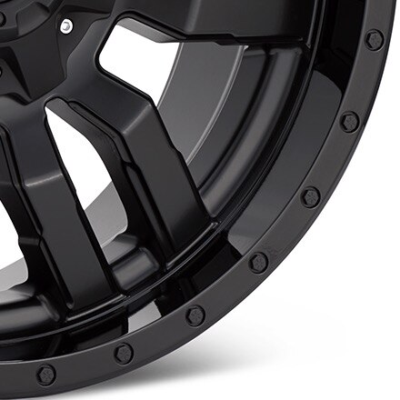 Fuel Off-Road Sledge Black w/Gloss Black Lip