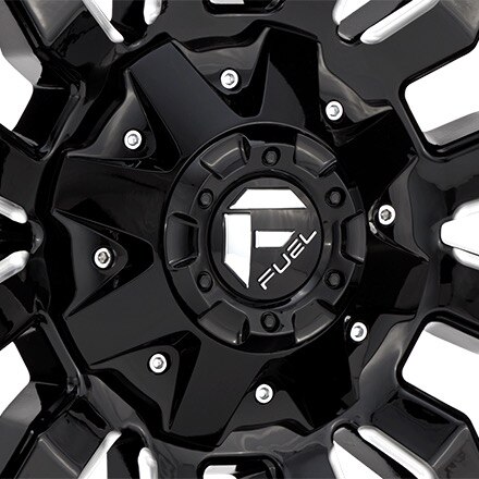 Fuel Off-Road Sledge Gloss Black w/Milled Accent