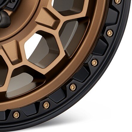 KMC KM545 Trek Matte Bronze w/Black Lip