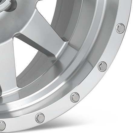 Method MR301 The Standard Silver Machined w/Clearcoat