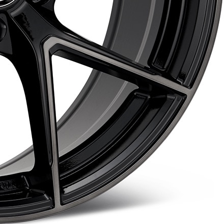 moda MD27 Black Machined w/Dark Tint