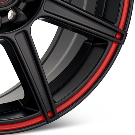 MOTEGI RACING MR142 CS8 Black w/Red Stripe