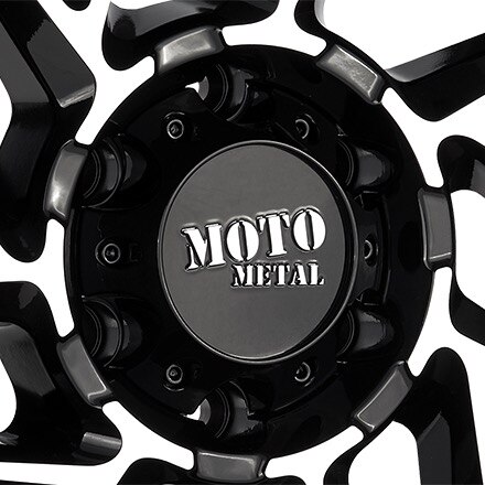 MOTO METAL MO985 Breakout Machined w/Black Accent