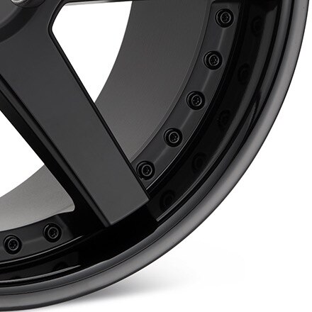Niche Road Wheels Altair Black w/Gloss Black Lip