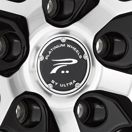 Platinum Retribution Machined w/Gloss Black Accent