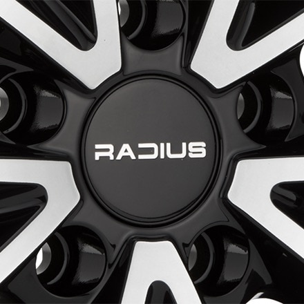 RADIUS WI15 Machined w/Black Accent