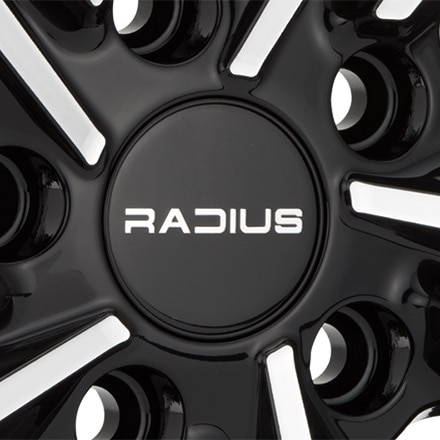 RADIUS WI23 Machined w/Black Accent