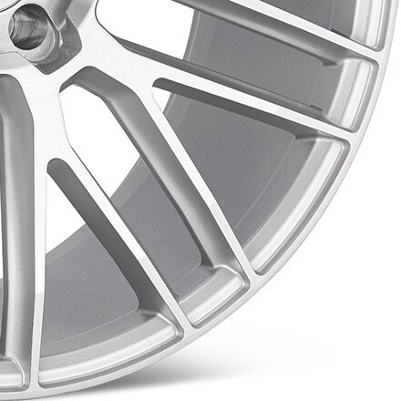 Savini Black di Forza BM13 Silver Machined w/Clearcoat