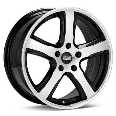 Purchase NISSAN VersaSPORT TUNING T5 Machined w/Black Accent WHEELS ...