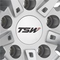 TSW Sebring Silver Machined w/Clearcoat