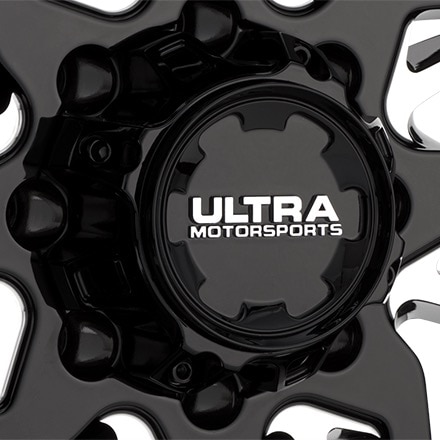 Ultra Villain 8-Lug Gloss Black w/Milled Accent