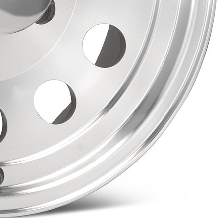 Ultra Trailer Type 62 Silver Machined w/Clearcoat