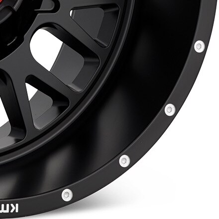 XD Wheels XD842 Snare Black w/Spot Milling
